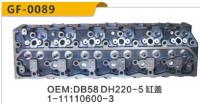 China OEM：DB58 DH220-5 1-11110600-3 TP JPN GF-0089 ENGINE PARTS CYLINDER HEAD for sale