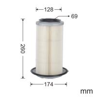 China FS658/KS218-2/KSH207-1/MB220900/P802 For HD307/HD308 Complete Filter Kit for sale