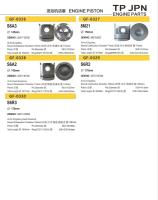 China EXCAVATOR ENGINE PISTON FOR MITSUBISHI for sale