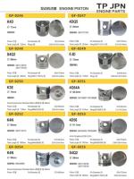 China EXCAVATOR ENGINE PISTON FOR MITSUBISHI for sale