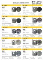 China EXCAVATOR ENGINE PISTON FOR MITSUBISHI for sale