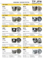 China EXCAVATOR ENGINE PISTON FOR MITSUBISHI for sale