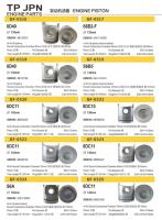 China EXCAVATOR ENGINE PISTON FOR MITSUBISHI for sale
