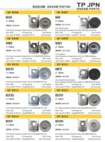 China EXCAVATOR ENGINE PISTON FOR MITSUBISHI for sale