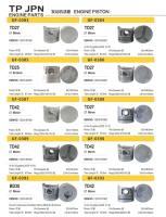 China EXCAVATOR ENGINE PISTON FOR NISSAN for sale