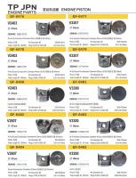China EXCAVATOR ENGINE PISTON FOR KUBOTA for sale