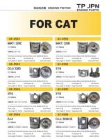 China EXCAVATOR ENGINE PISTON FOR CAT for sale