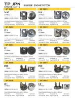 China EXCAVATOR ENGINE PISTON FOR CAT for sale