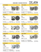 China EXCAVATOR ENGINE PISTON FOR TOYOTA for sale