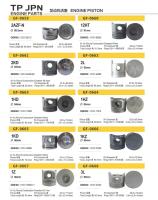 China EXCAVATOR ENGINE PISTON FOR TOYOTA for sale