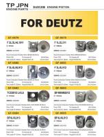 China EXCAVATOR ENGINE PISTON FOR DEUTZ for sale