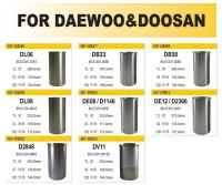 China EXCAVATOR ENGINE CYLINDER LINER SERIES FOR DAEWOO/DOOSAN for sale