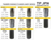 China EXCAVATOR ENGINE CYLINDER LINER SERIES FOR CUMMIN S for sale