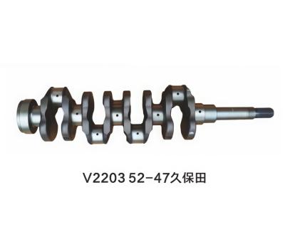 China EXCAVATOR ENGINE CRANKSHAFT SERIES FOR V2203 52-47 KUBOTA for sale