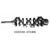 China EXCAVATOR ENGINE CRANKSHAFT SERIES FOR V2203 60-47 KUBOTA for sale