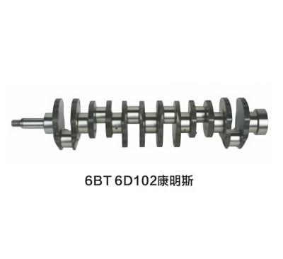 China EXCAVATOR ENGINE CRANKSHAFT SERIES FOR 6BT 6D102 CUMMIN S for sale