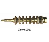 China EXCAVATOR ENGINE CRANKSHAFT SERIES FOR V2403 KUBOTA for sale