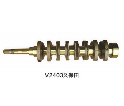 China EXCAVATOR ENGINE CRANKSHAFT SERIES FOR V2403 KUBOTA for sale