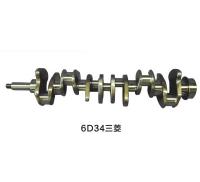 China EXCAVATOR ENGINE CRANKSHAFT SERIES FOR 6D34 MITSUBISHI for sale