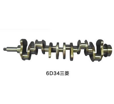 China EXCAVATOR ENGINE CRANKSHAFT SERIES FOR 6D34 MITSUBISHI for sale