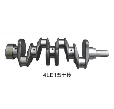 China EXCAVATOR ENGINE CRANKSHAFT SERIES FOR 4LE1 ISUZU for sale