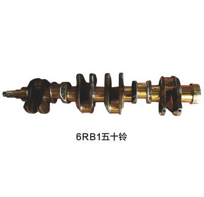 China EXCAVATOR ENGINE CRANKSHAFT SERIES FOR 6RB1 ISUZU for sale