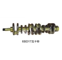 China EXCAVATOR ENGINE CRANKSHAFT SERIES FOR 6BD1T ISUZU for sale