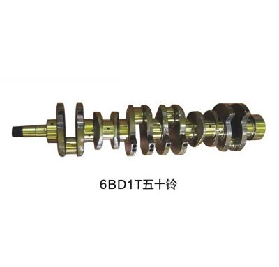 China EXCAVATOR ENGINE CRANKSHAFT SERIES FOR 6BD1T ISUZU for sale