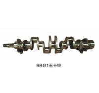 China EXCAVATOR ENGINE CRANKSHAFT SERIES FOR 6BG1 ISUZU for sale