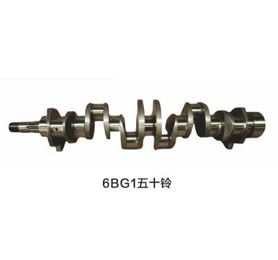 China EXCAVATOR ENGINE CRANKSHAFT SERIES FOR 6BG1 ISUZU for sale