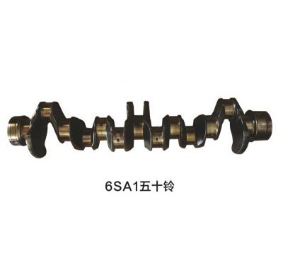 China EXCAVATOR ENGINE CRANKSHAFT SERIES FOR 6SA1 ISUZU for sale
