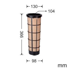 China CA7002/KS1926/KS568C/FS1242/P8631/CH1109/P850 For SK125SR D04FR Complete Filter Kit for sale
