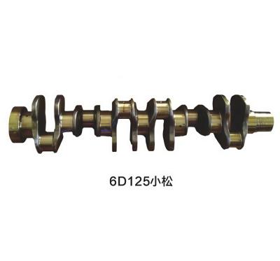 China EXCAVATOR ENGINE CRANKSHAFT SERIES FOR 6D125 KOMATSU for sale