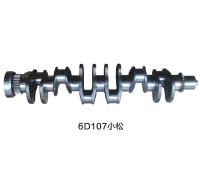 China EXCAVATOR ENGINE CRANKSHAFT SERIES FOR 6D107 KOMATSU for sale