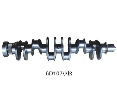China EXCAVATOR ENGINE CRANKSHAFT SERIES FOR 6D107 KOMATSU for sale