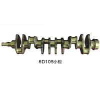 China EXCAVATOR ENGINE CRANKSHAFT SERIES FOR 6D105 KOMATSU for sale