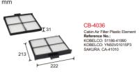 China FS659/CB4037/CB4036/CHA7704/156072190/60310823/4676385/P8631/CH1094/P850/CH1129 For SK250-8/SK260-8 J05E Complete Filter Kit for sale