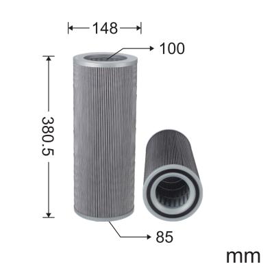 China FS6995/CB4037/CB4036/CHA7704/S156072280/CJ1203/23390E0080/4676385/CH1123/CH1141T/CH1094 For SK480LC-8 P11C Complete Filter Kit for sale