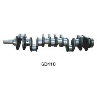 China EXCAVATOR ENGINE CRANKSHAFT SERIES FOR 6D110 for sale