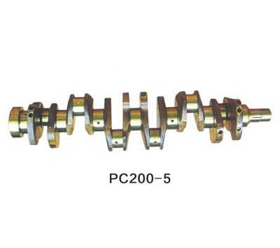 China EXCAVATOR ENGINE CRANKSHAFT SERIES FOR PC200-5 for sale