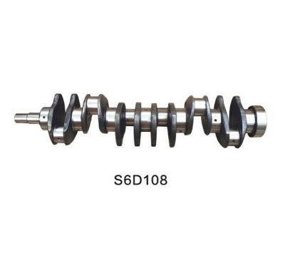 China EXCAVATOR ENGINE CRANKSHAFT SERIES FOR S6D108 for sale