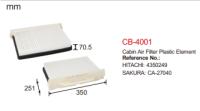 China FS619/CB4001/CB4008/KS1927N/23390E0080/P805/P807/P810 For EX220-5 H07C-T Complete Filter Kit for sale