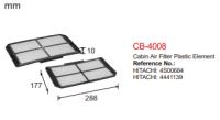 China FS619/CB4001/CB4008/KS1927N/23390E0080/P805/P807/P810 For EX220-5 H07C-T Complete Filter Kit for sale