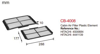 China CA820/CB4001/CB4008/KS2173/KS3507/KS569C/KS570C/P805/P807/P810 For EX300-6 6SD1 Complete Filter Kit for sale