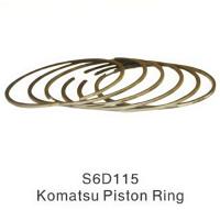 China EXCAVATOR ENGINE PISTON RING SERIES FOR S6D115 KOMATSU for sale