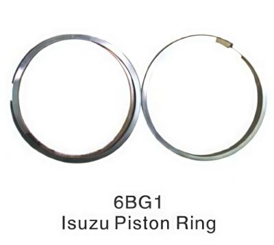 China EXCAVATOR ENGINE PISTON RING SERIES FOR 6BG1 ISUZU for sale