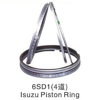 China EXCAVATOR ENGINE PISTON RING SERIES FOR 6SD1 ISUZU for sale