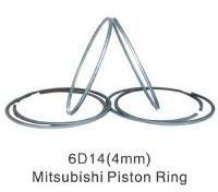 China EXCAVATOR ENGINE PISTON RING SERIES FOR 6D14 MITSUBISHI for sale