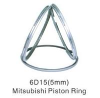 China EXCAVATOR ENGINE PISTON RING SERIES FOR 6D15 MITSUBISHI for sale