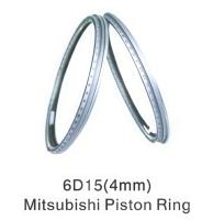 China EXCAVATOR ENGINE PISTON RING SERIES FOR 6D15 MITSUBISHI for sale